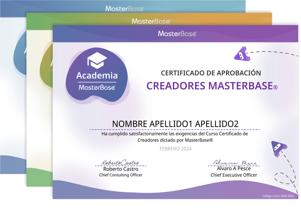 6.1.1 Cursos Disponibles MasterBase Descubre Automatización - MasterBase®